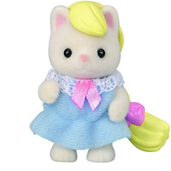 calico critters | Toys | Calico Critters Baby Fun Hair Surprise Set ...